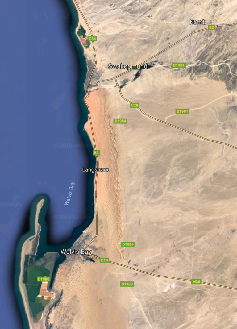 Swakopmund, Namibia - A Pair of Travel Pants